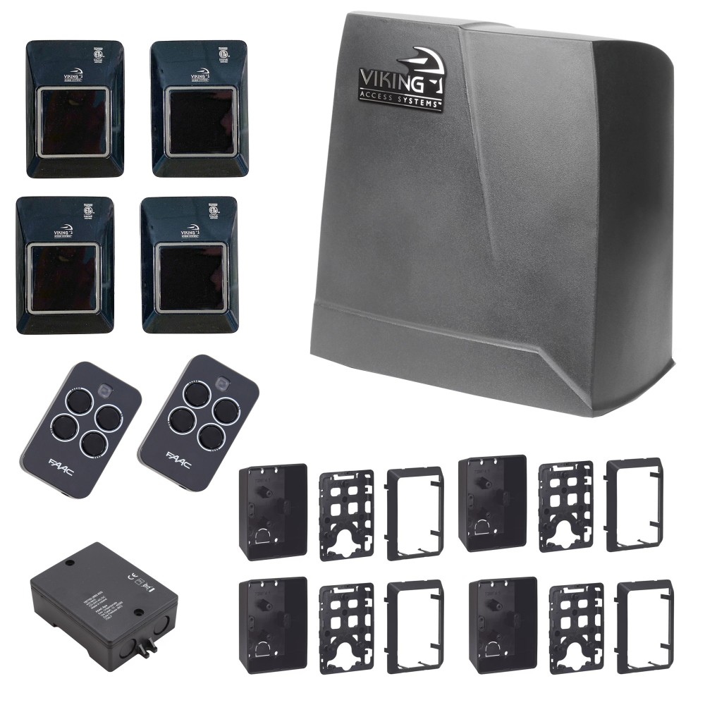 Viking Slide Gate Operator w/ Slide Accessory Kit - VA-K2SPSSLK