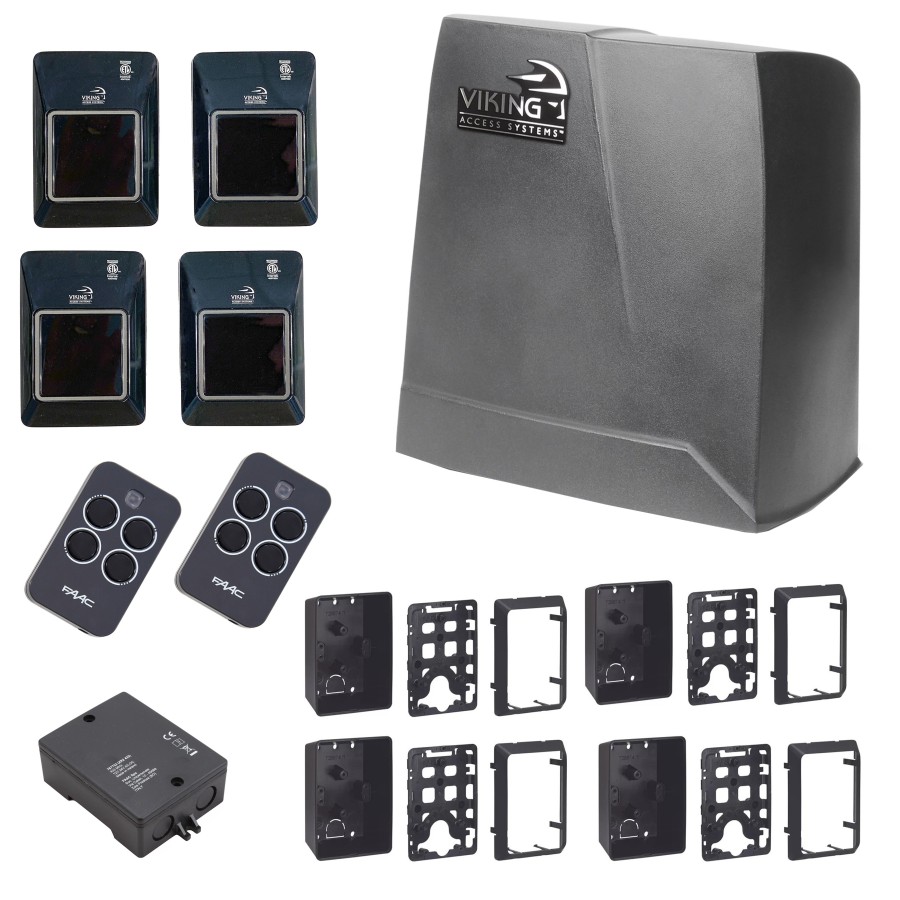 Viking Slide Gate Operator w/ Slide Accessory Kit - VA-K2SPSSLK