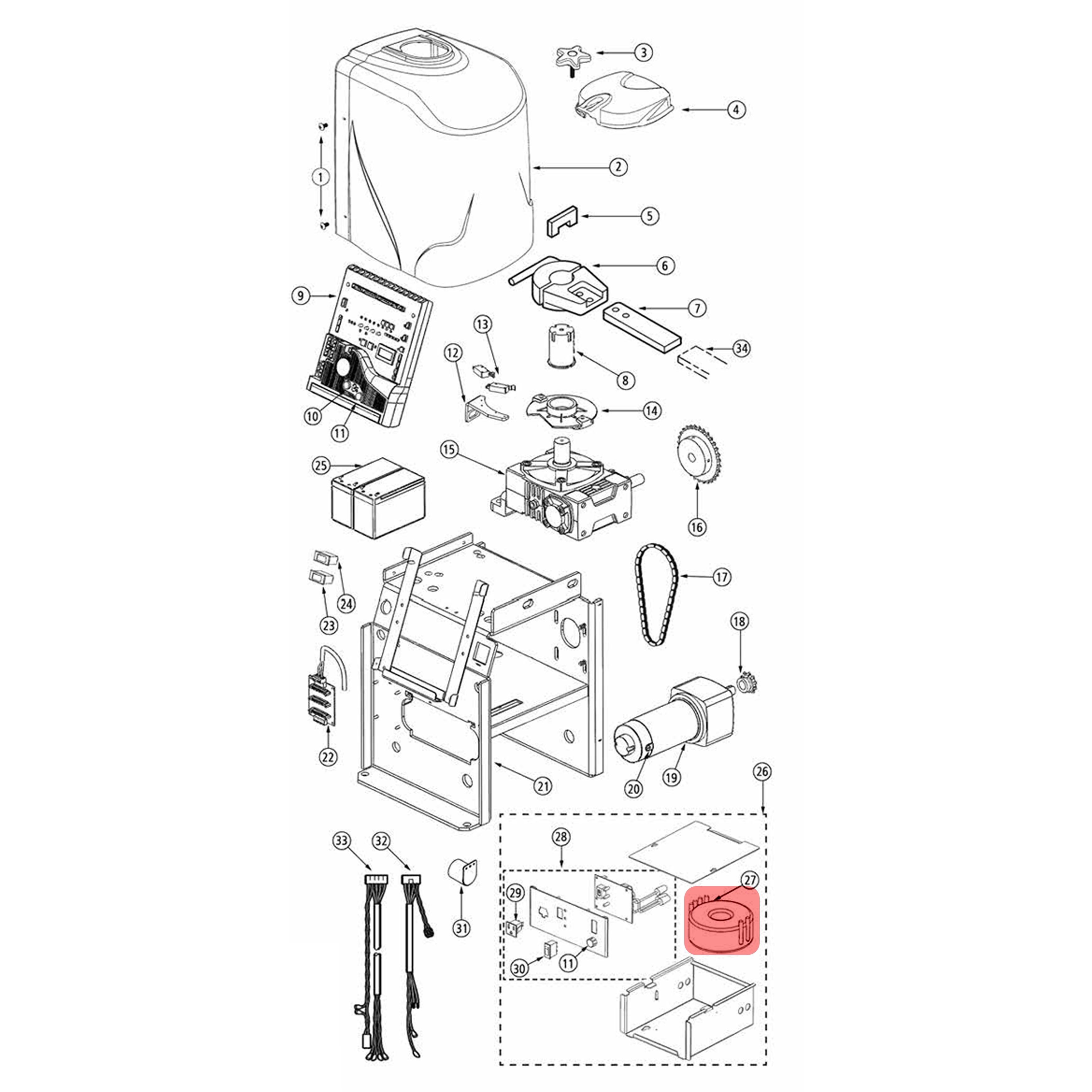 Viking Access 10 Amp Toroid Transformer - DUTT10