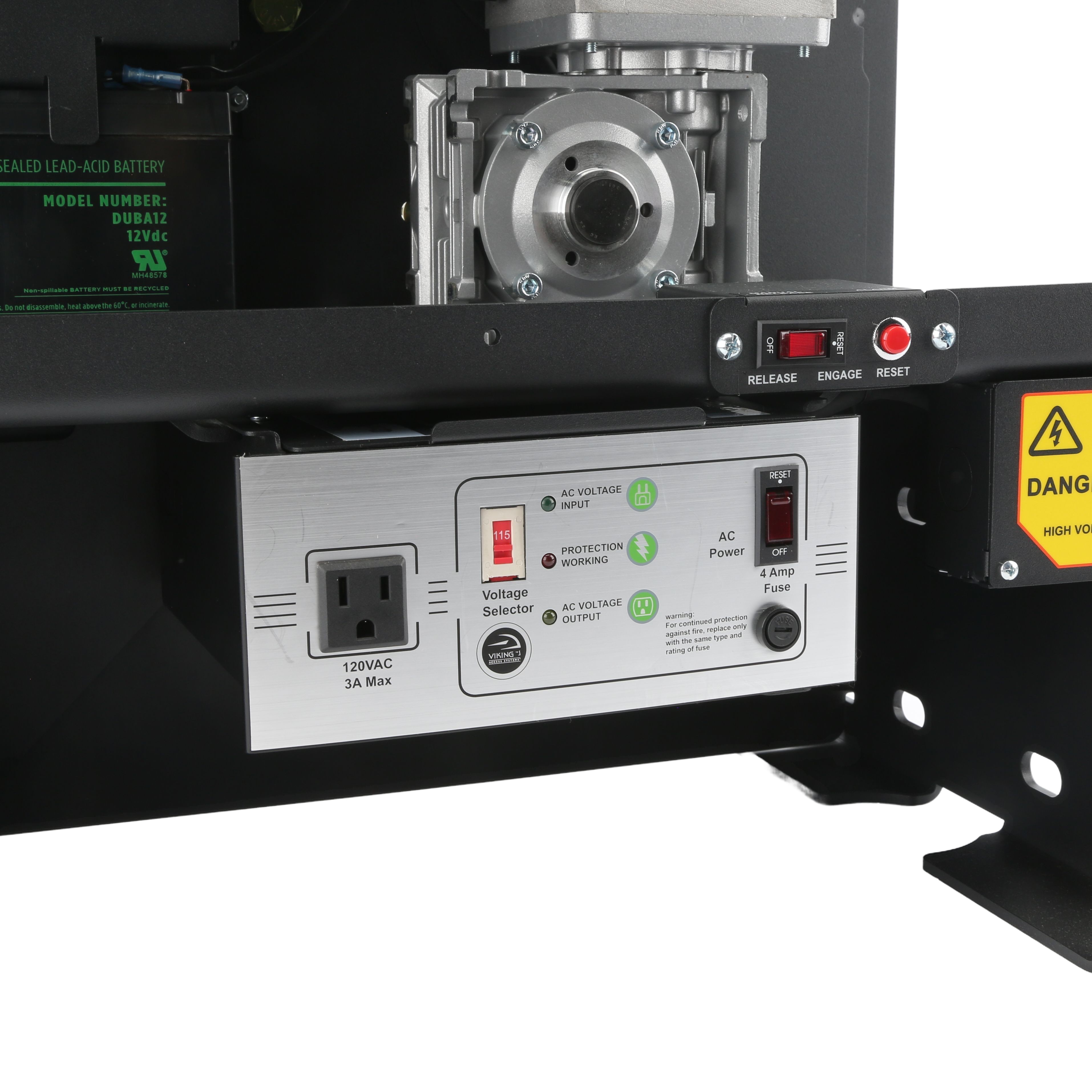 Viking Access H-10 Residential & Commercial Slide Gate Opener (24V, 1 ...