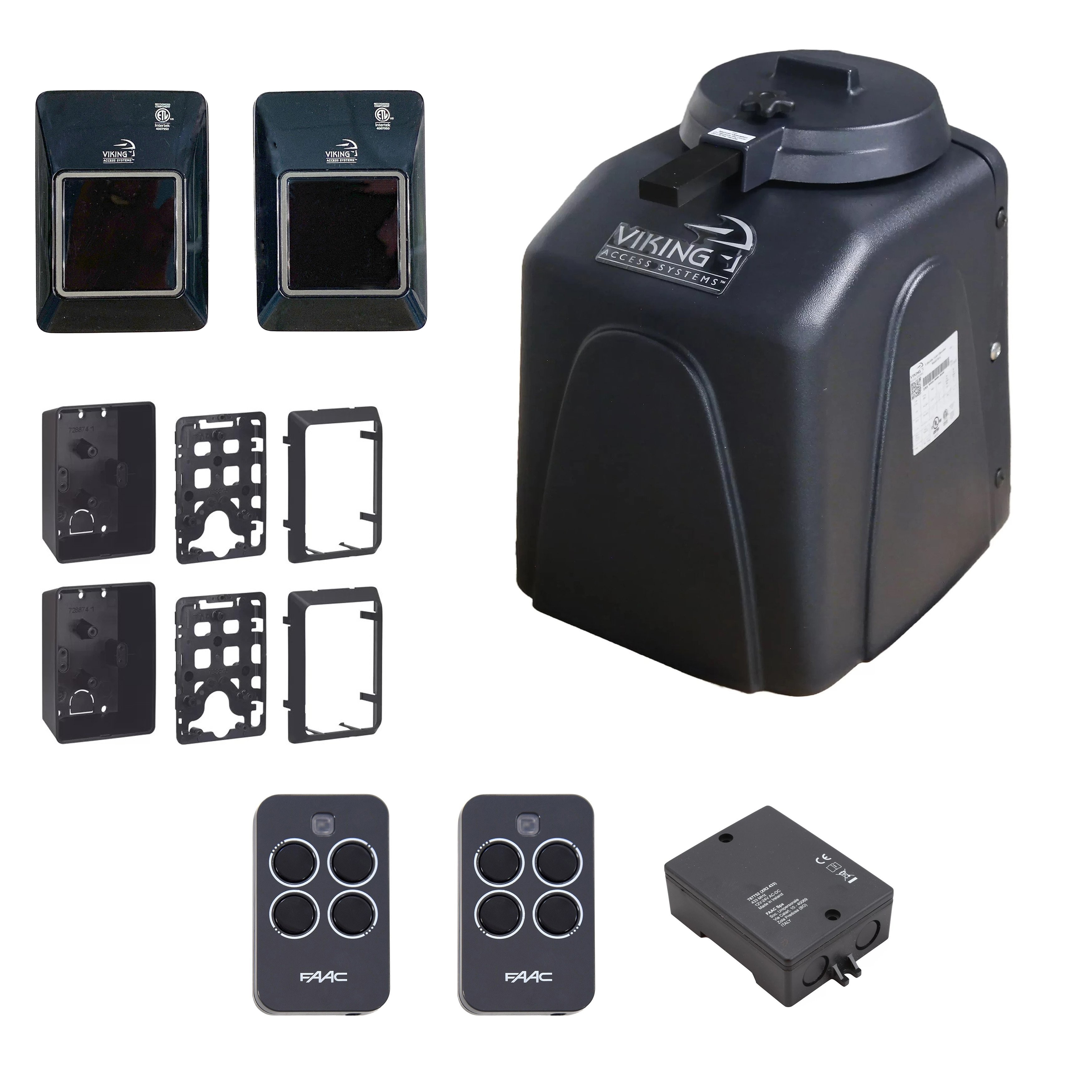 Viking R-6 Residential Single Swing Gate Opener Kit (Pad Mounted) (14 ...